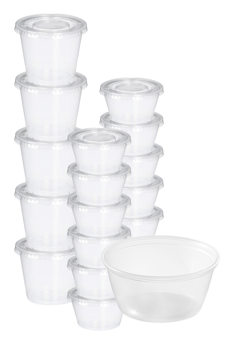 Sauce Portion Cup 4oz 120ml Base Only Bigsku Canada