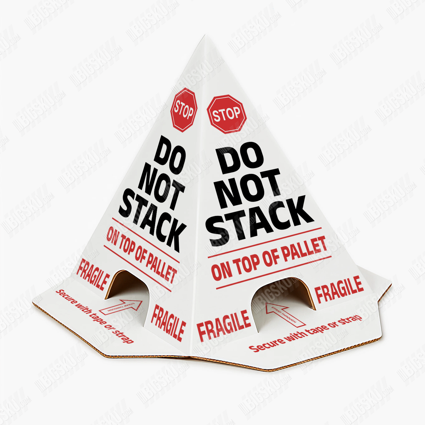 Do Not Stack Pallet Cone – Warehouse & Freight Safety Sign | BIGSKU